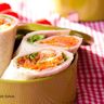 Wraps crudités et jambon : recette de Wraps crudités et jambon