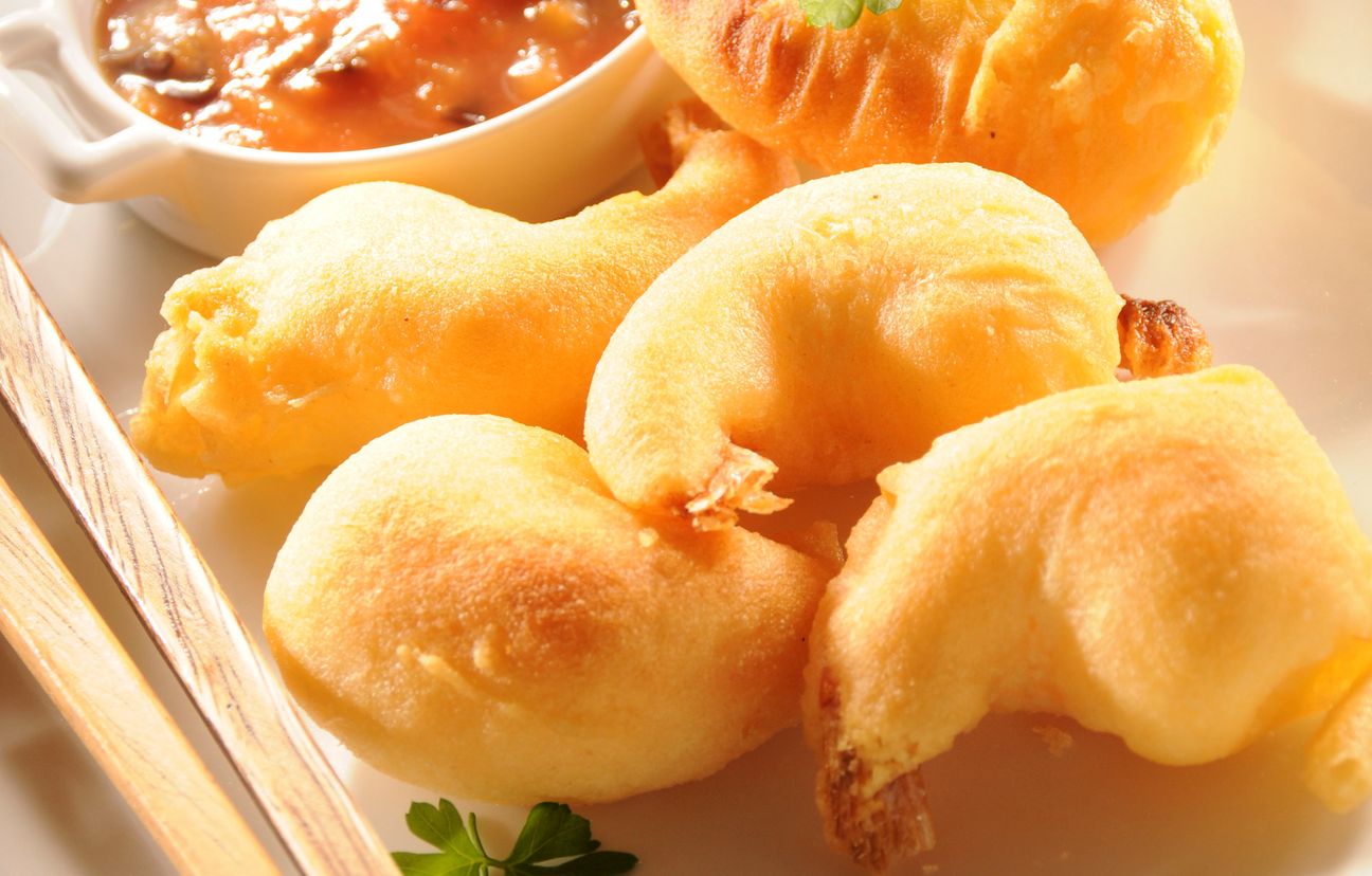 Beignets de crevettes : Recette de Beignets de crevettes - Marmiton