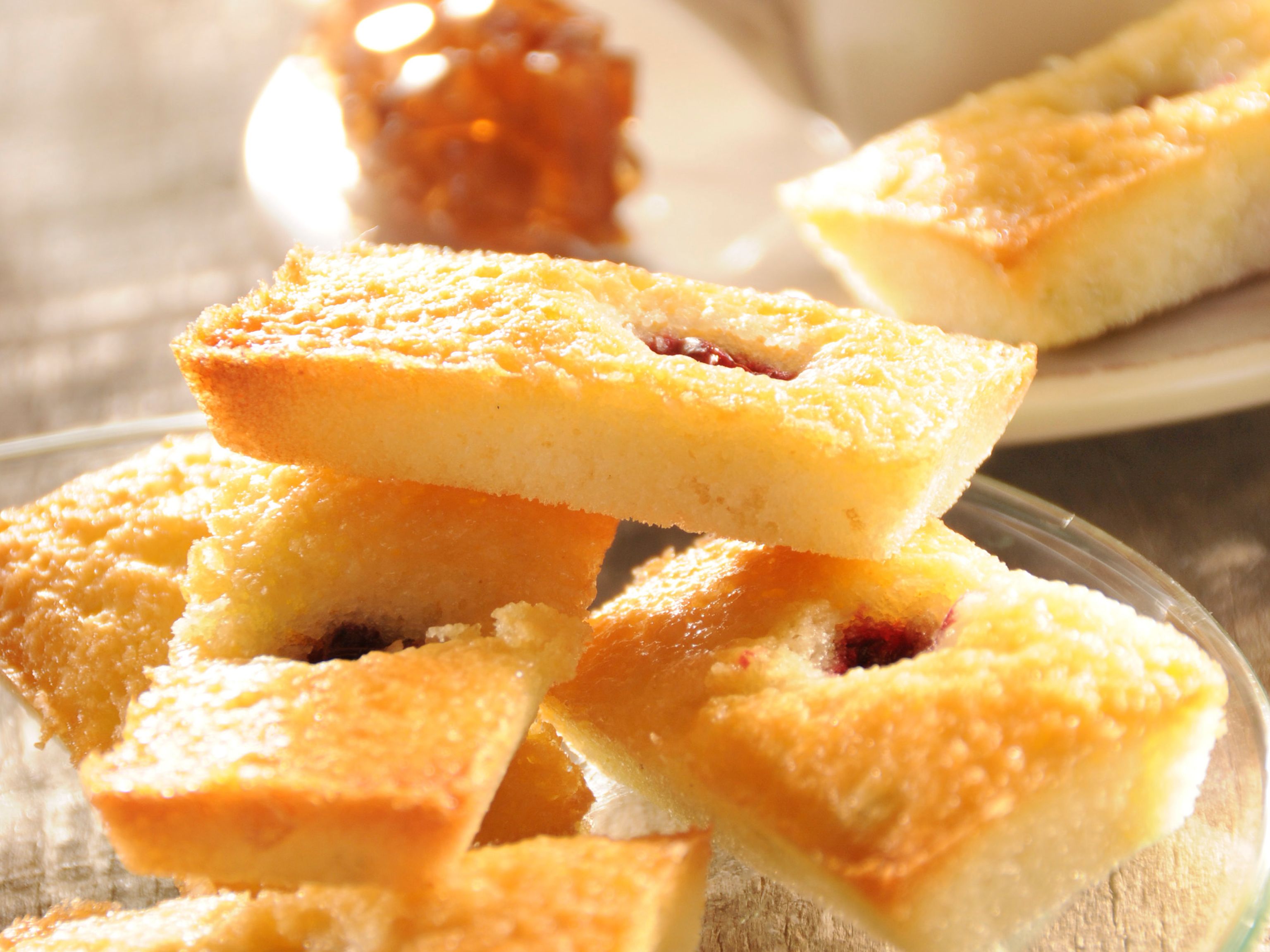 Financiers aux framboises et citron vert : Recette de Financiers aux ...