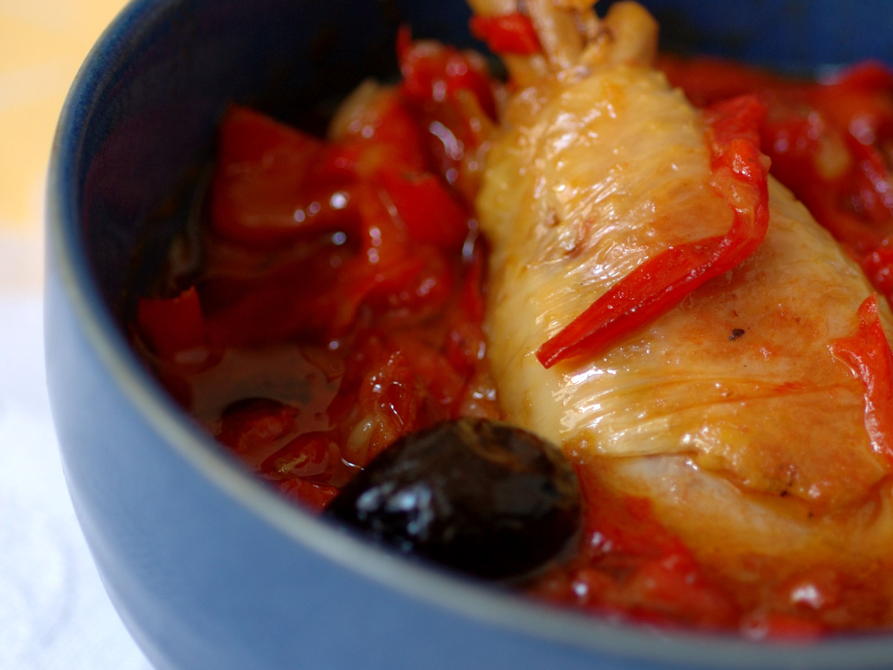 Fricassée De Poulet Provençale Recette De Fricassée De Poulet