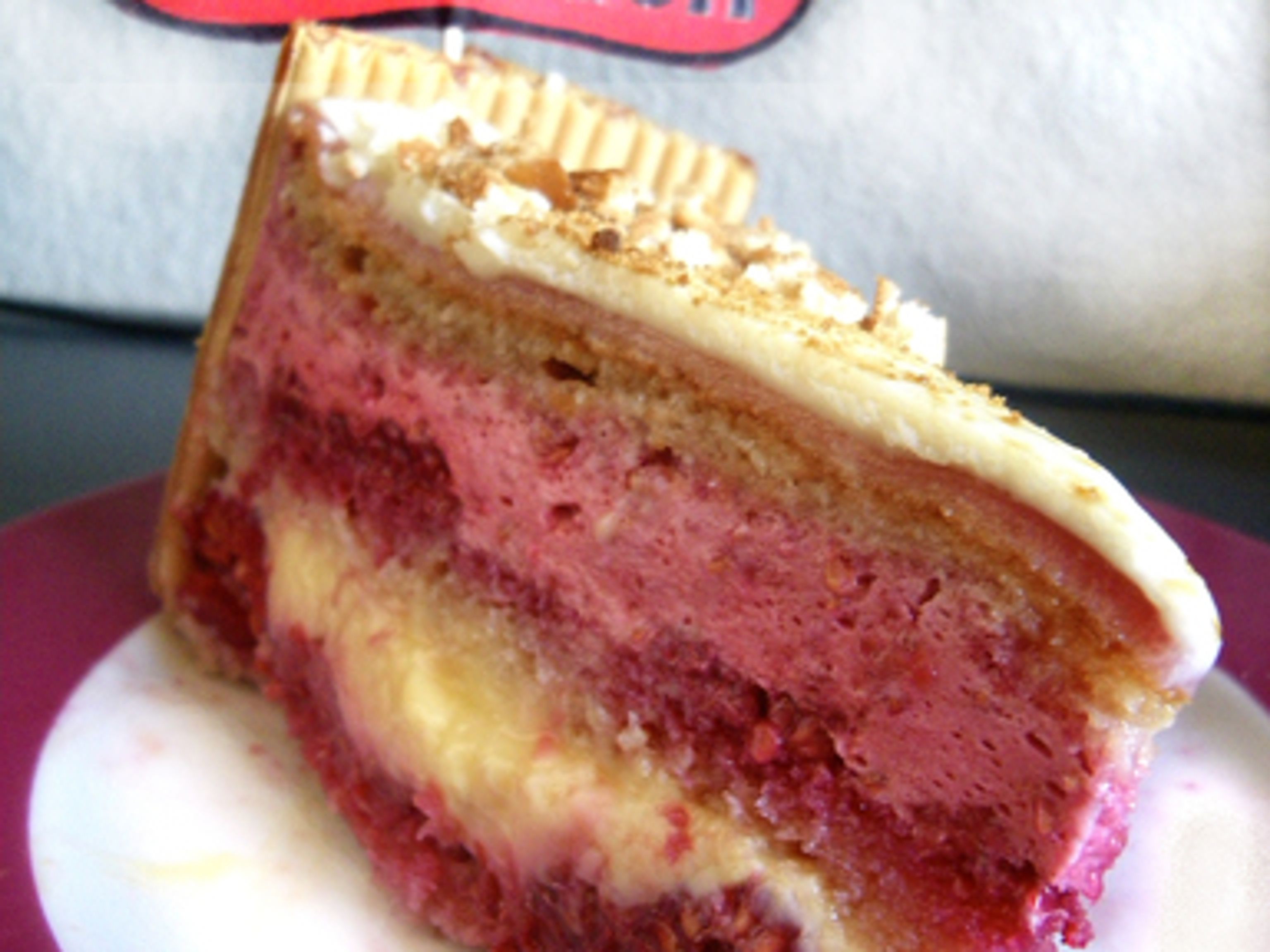 Framboisier double : Recette de Framboisier double - Marmiton