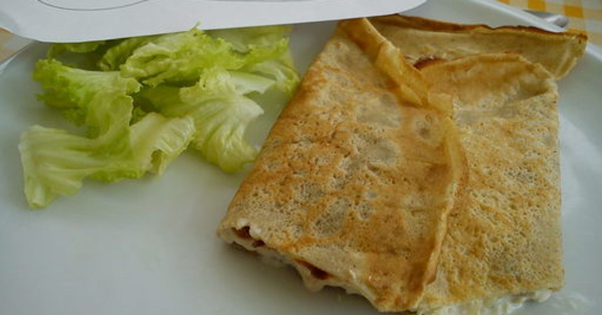 Crêpes au poulet et fromage frais : recette de Crêpes au poulet et ...