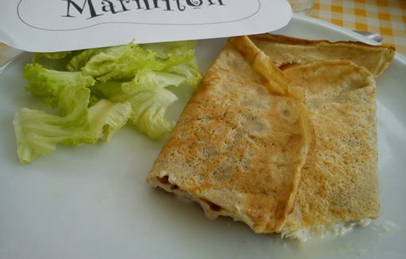 Crêpes au poulet et fromage frais : Recette de Crêpes au poulet et ...