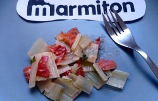 Côtes de blettes à la tomate : Recette de Côtes de blettes à la tomate ...