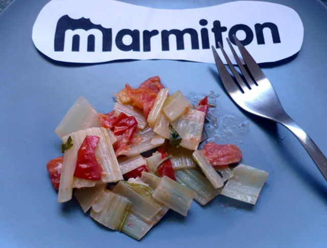 Côtes de blettes à la tomate : recette de Côtes de blettes à la tomate