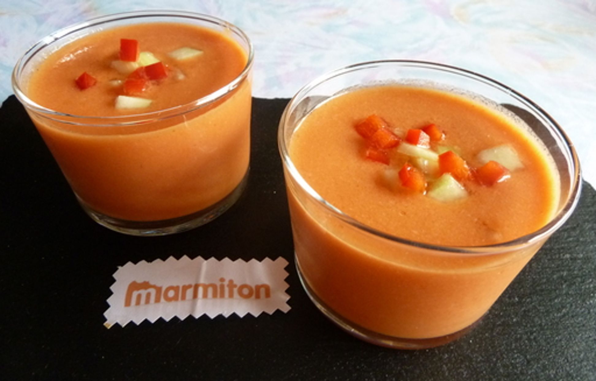 Gaspacho andalou : Recette de Gaspacho andalou - Marmiton