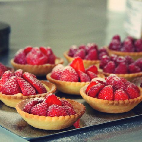 Tartelettes aux fraises : Recette de Tartelettes aux fraises - Marmiton
