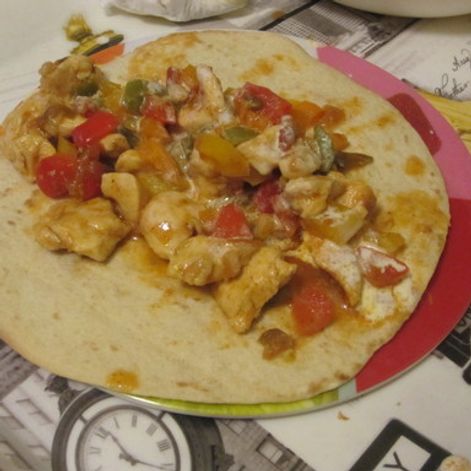 Fajitas de poulet : Recette de Fajitas de poulet - Marmiton