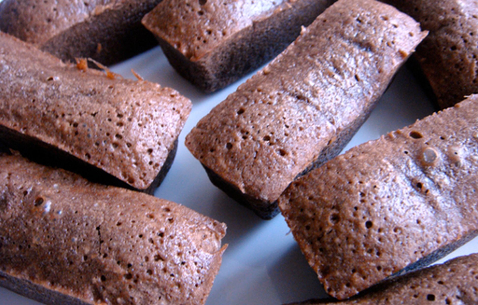 Financiers au chocolat : Recette de Financiers au chocolat - Marmiton