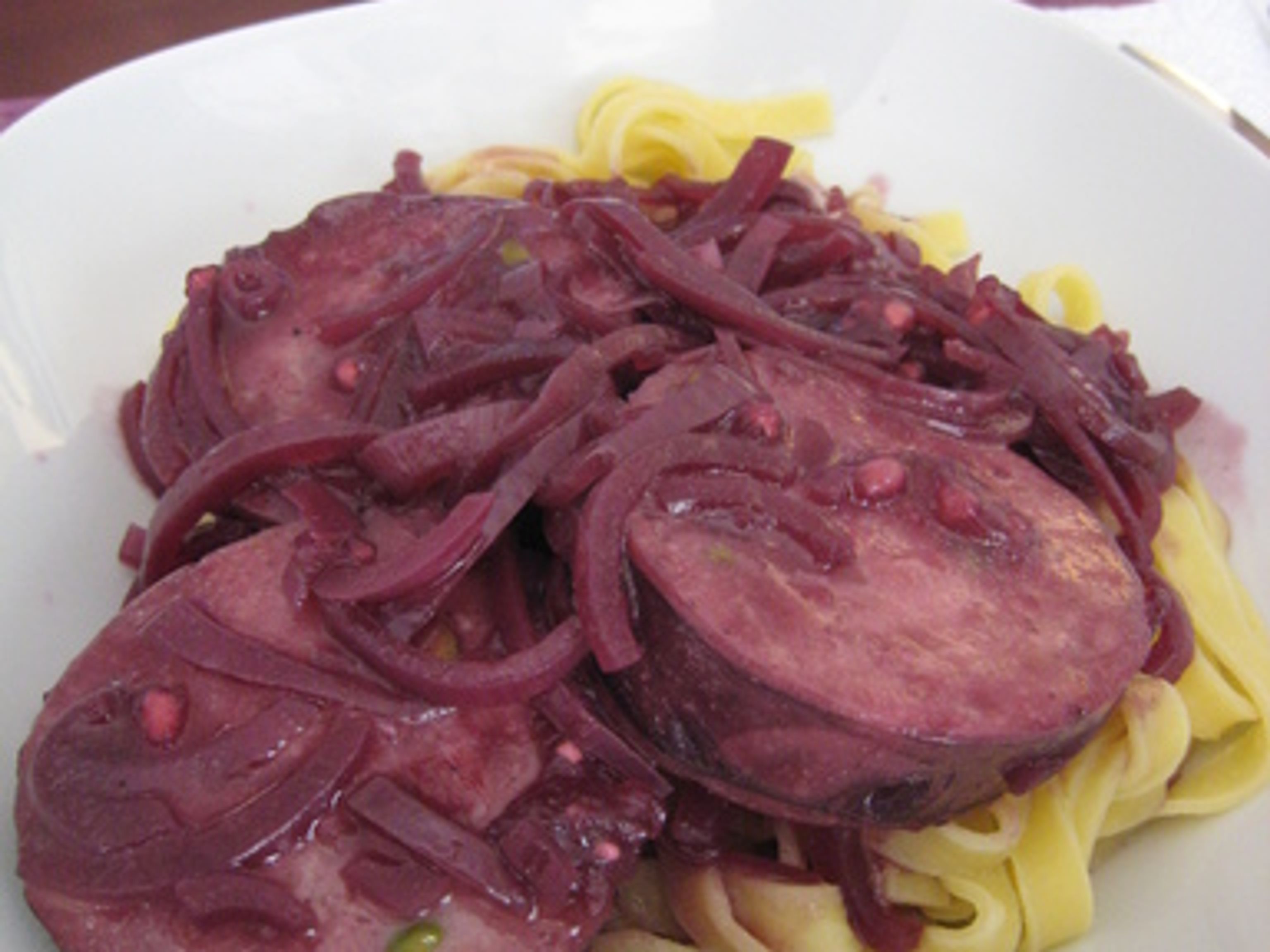 saucisson à cuire au beaujolais : Recette de saucisson à cuire au ...