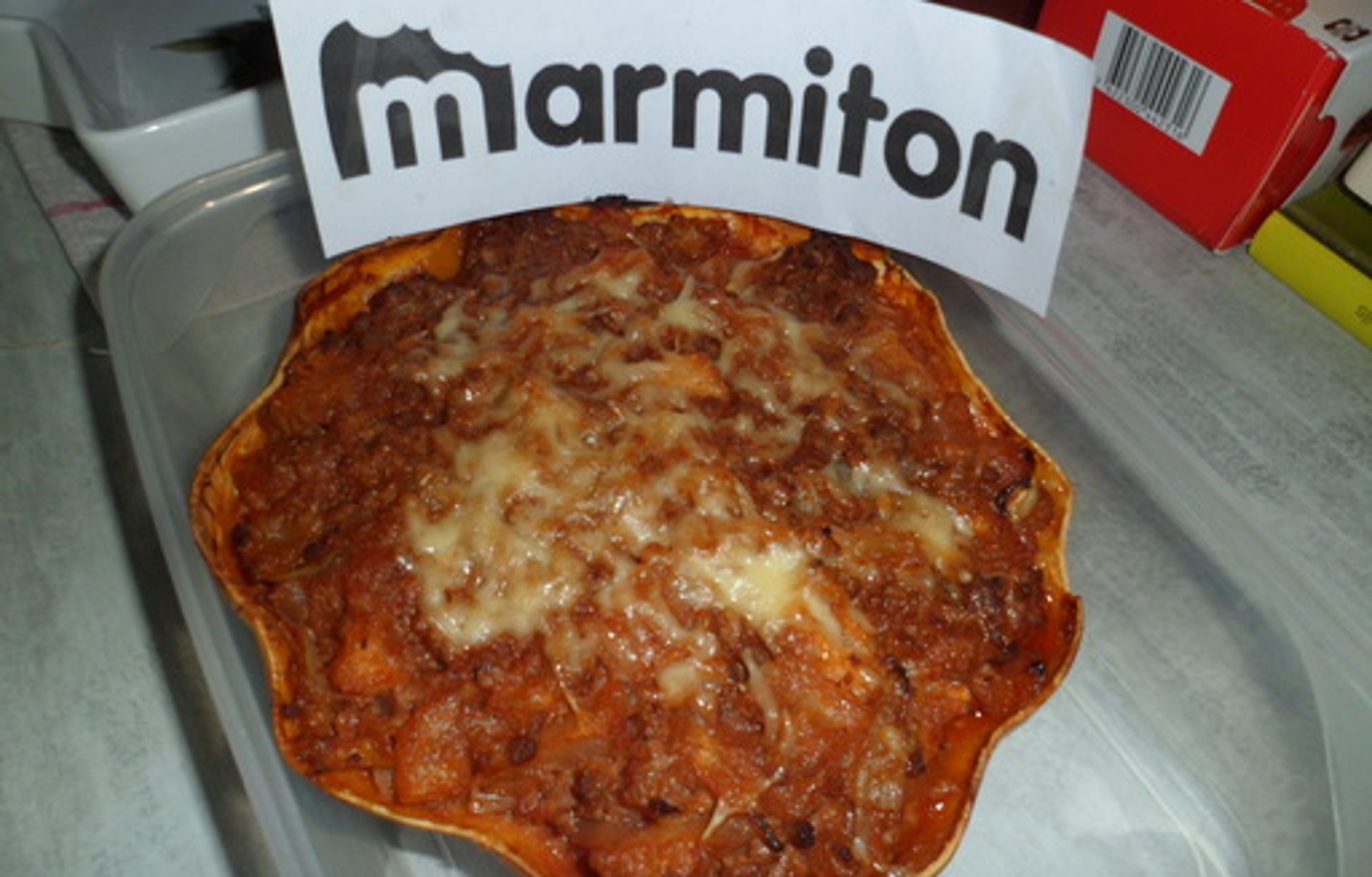 Pâtisson farci à la viande : Recette de Pâtisson farci à la viande ...