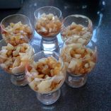 Verrine Mascarpone Poire Caramel : Recette de Verrine Mascarpone Poire ...