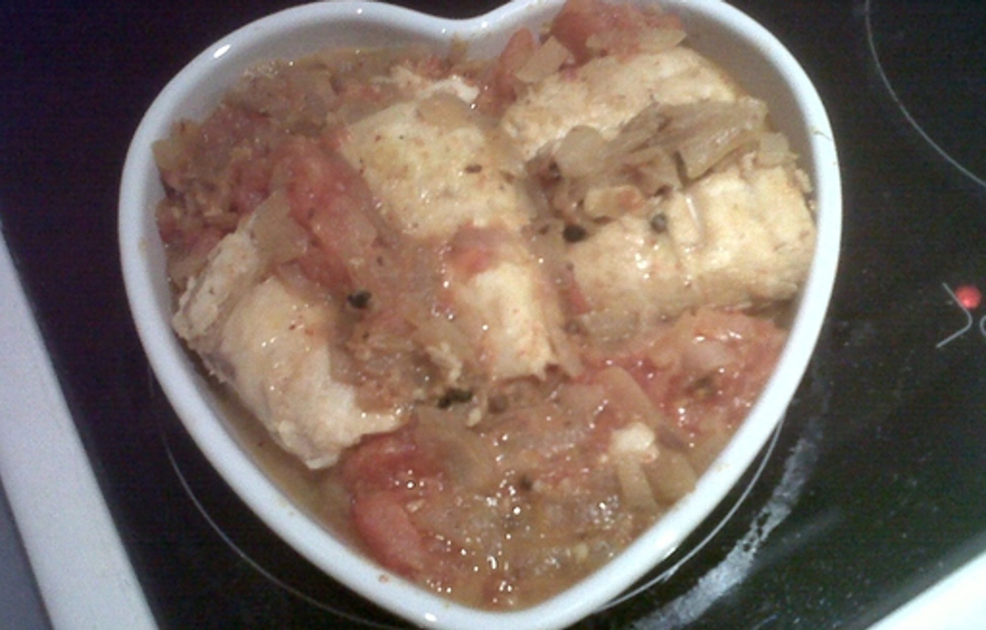 Dos de colin à la tomate : Recette de Dos de colin à la tomate - Marmiton