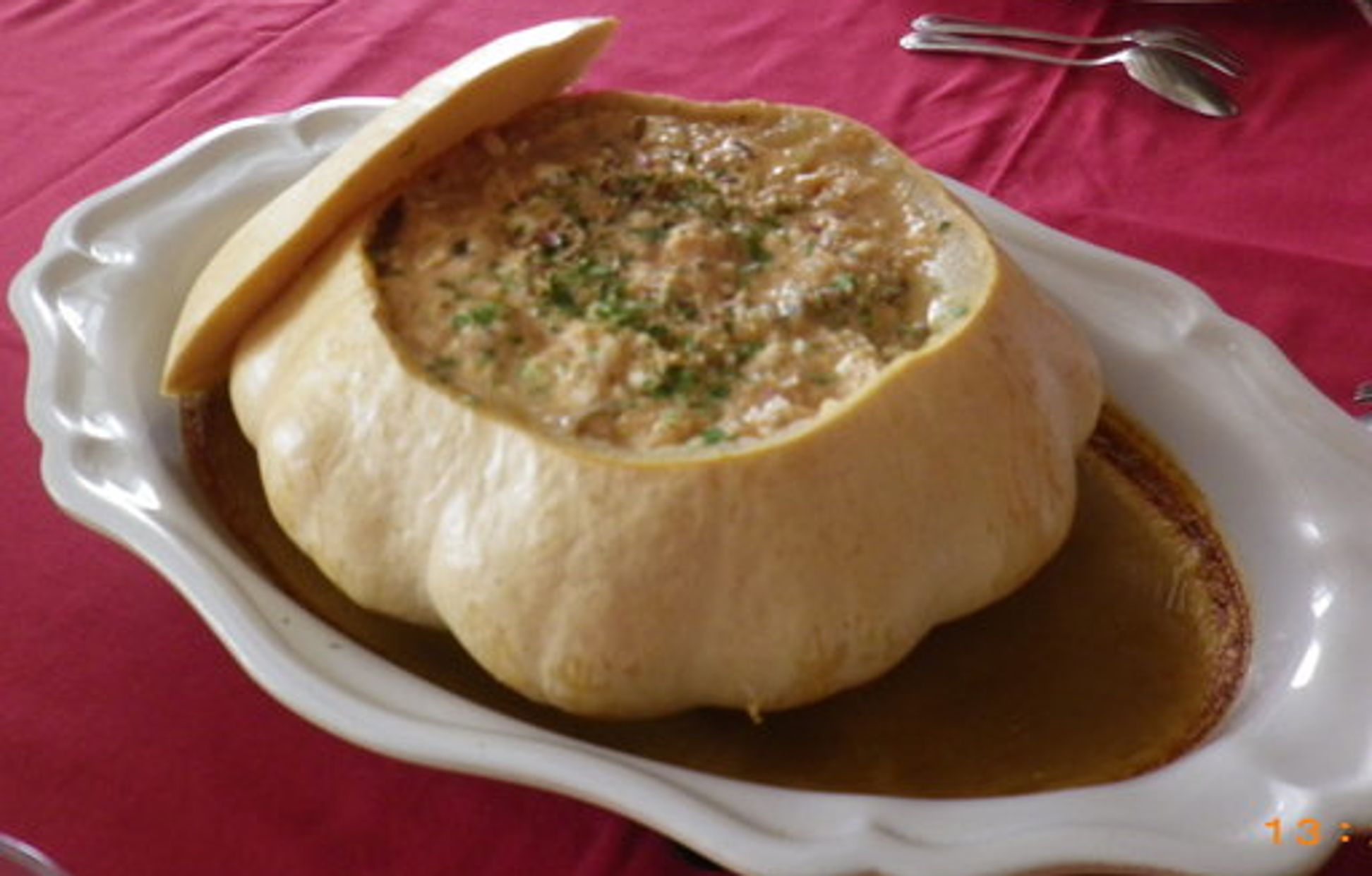 Pâtisson farci végétarien sans épluchage préalable : Recette de ...