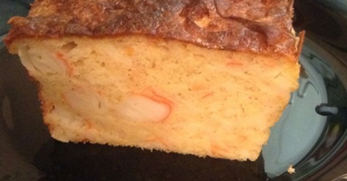 Cake au crabe : recette de Cake au crabe
