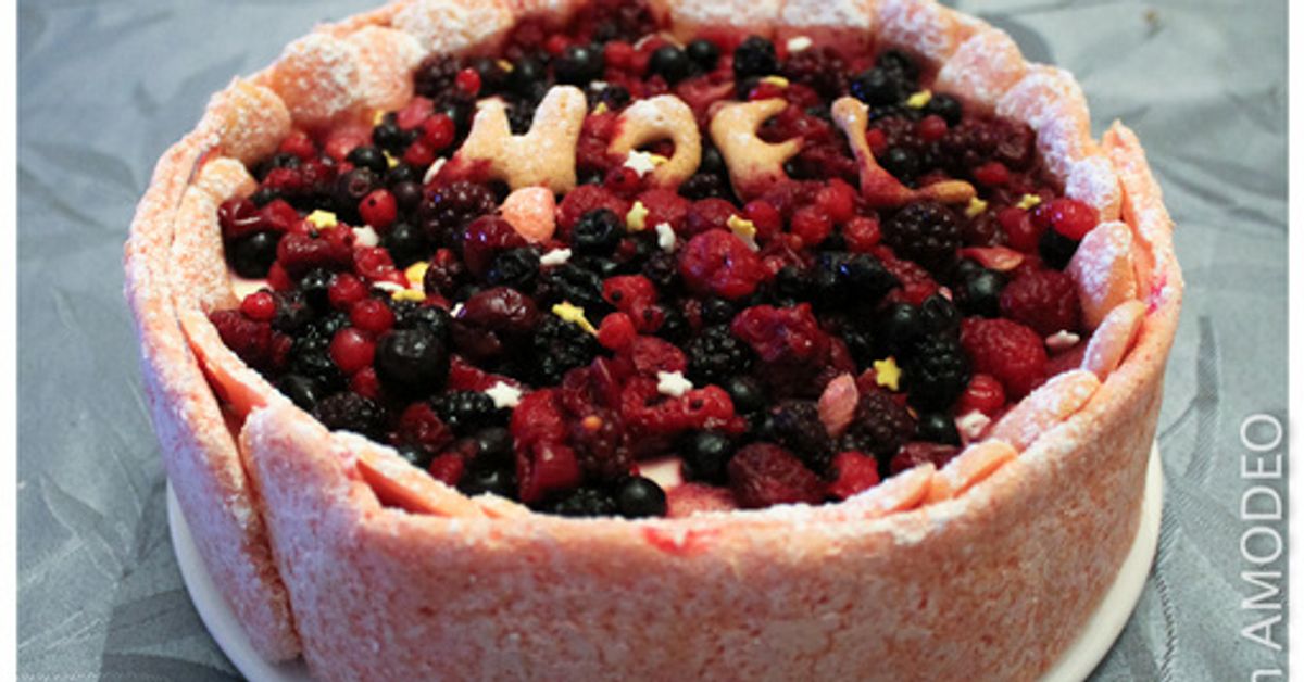 Charlotte aux fruits rouges : recette de Charlotte aux fruits rouges