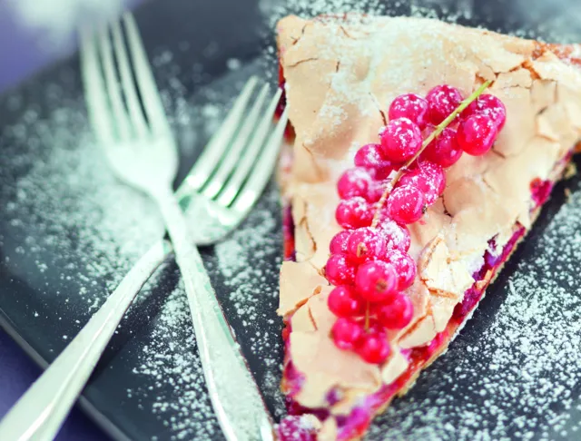 Tarte meringuée aux groseilles : recette de Tarte meringuée aux groseilles
