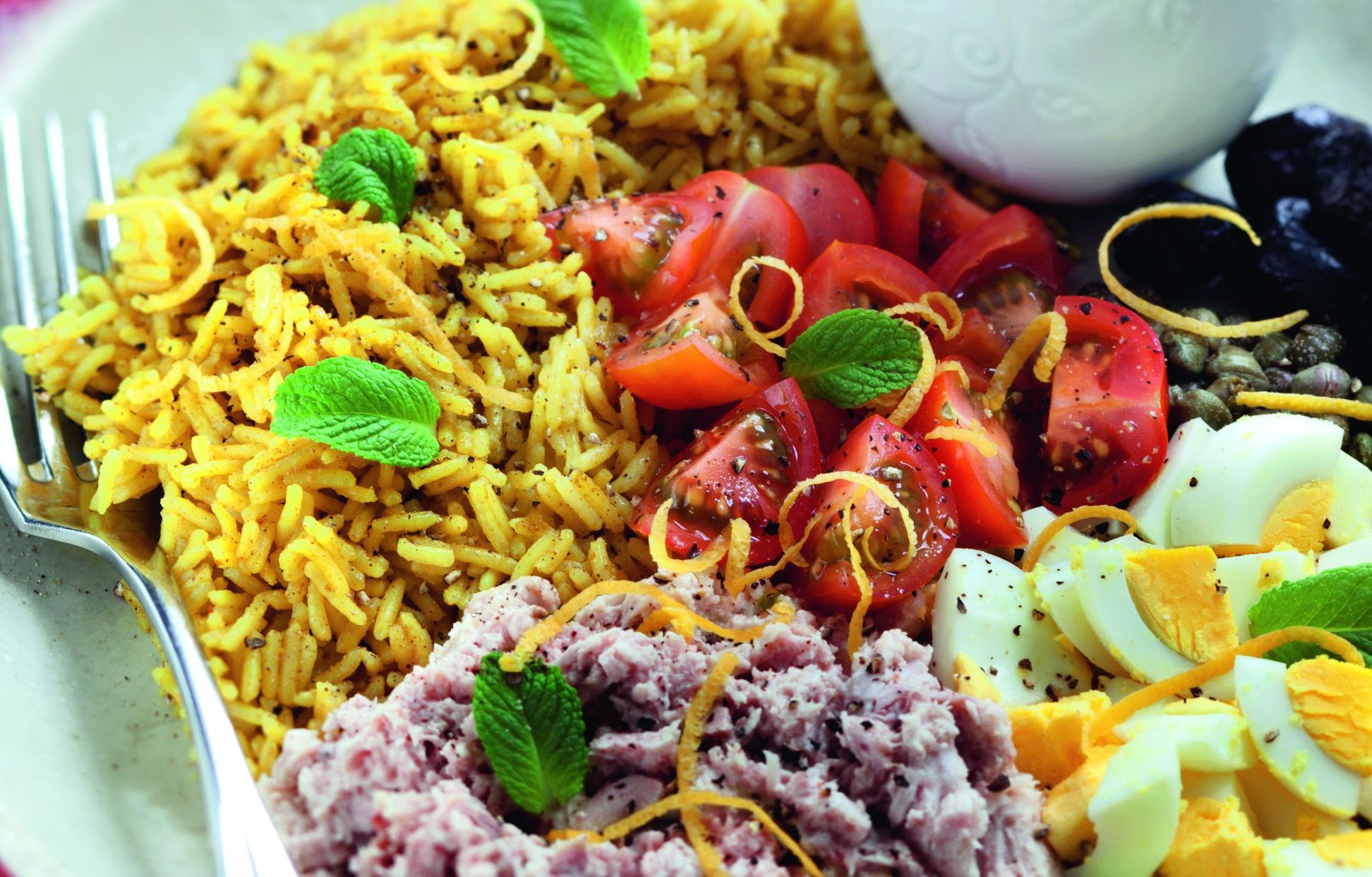 Salade de riz à l'indienne : Recette de Salade de riz à l'indienne ...