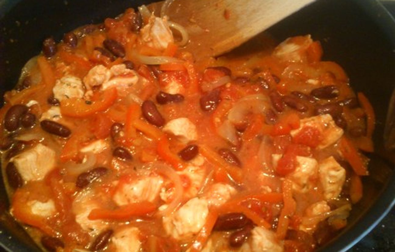 Haricots rouges à la Mexicaine : Recette de Haricots rouges à la ...