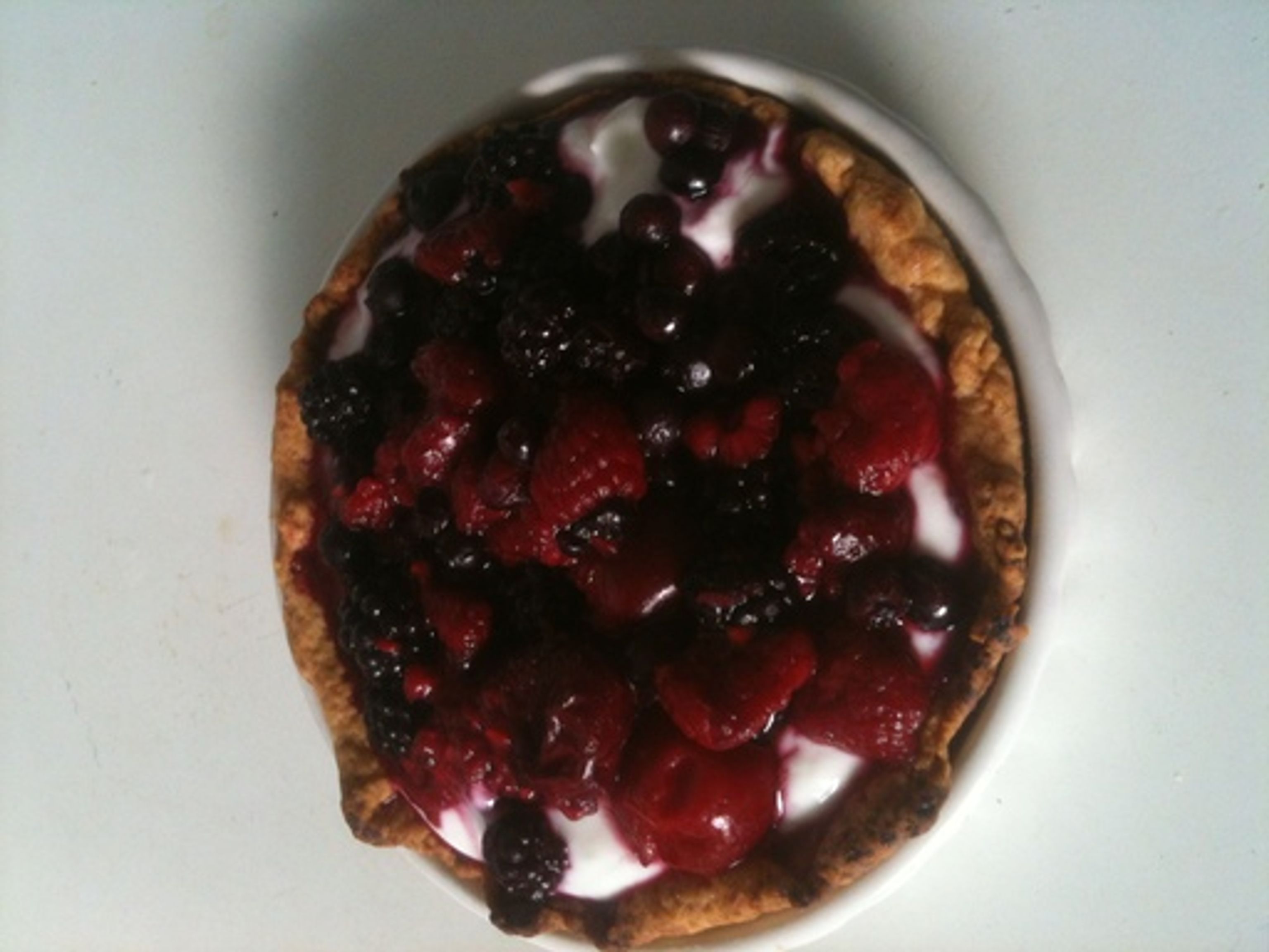 Tartelette légère aux fruits rouges : Recette de Tartelette légère aux ...
