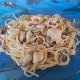 spaghetti aux fruits de mer express : Recette de spaghetti aux fruits ...
