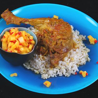 Cari de poulet (comme à la Réunion) : Recette de Cari de poulet (comme ...