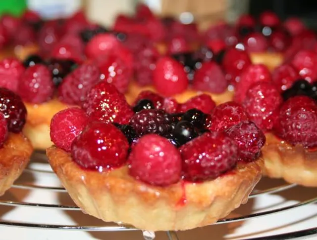 Ma tartelette aux fruits rouges et frangipane : recette de Ma ...