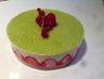 Fraisier et son décor : recette de Fraisier et son décor