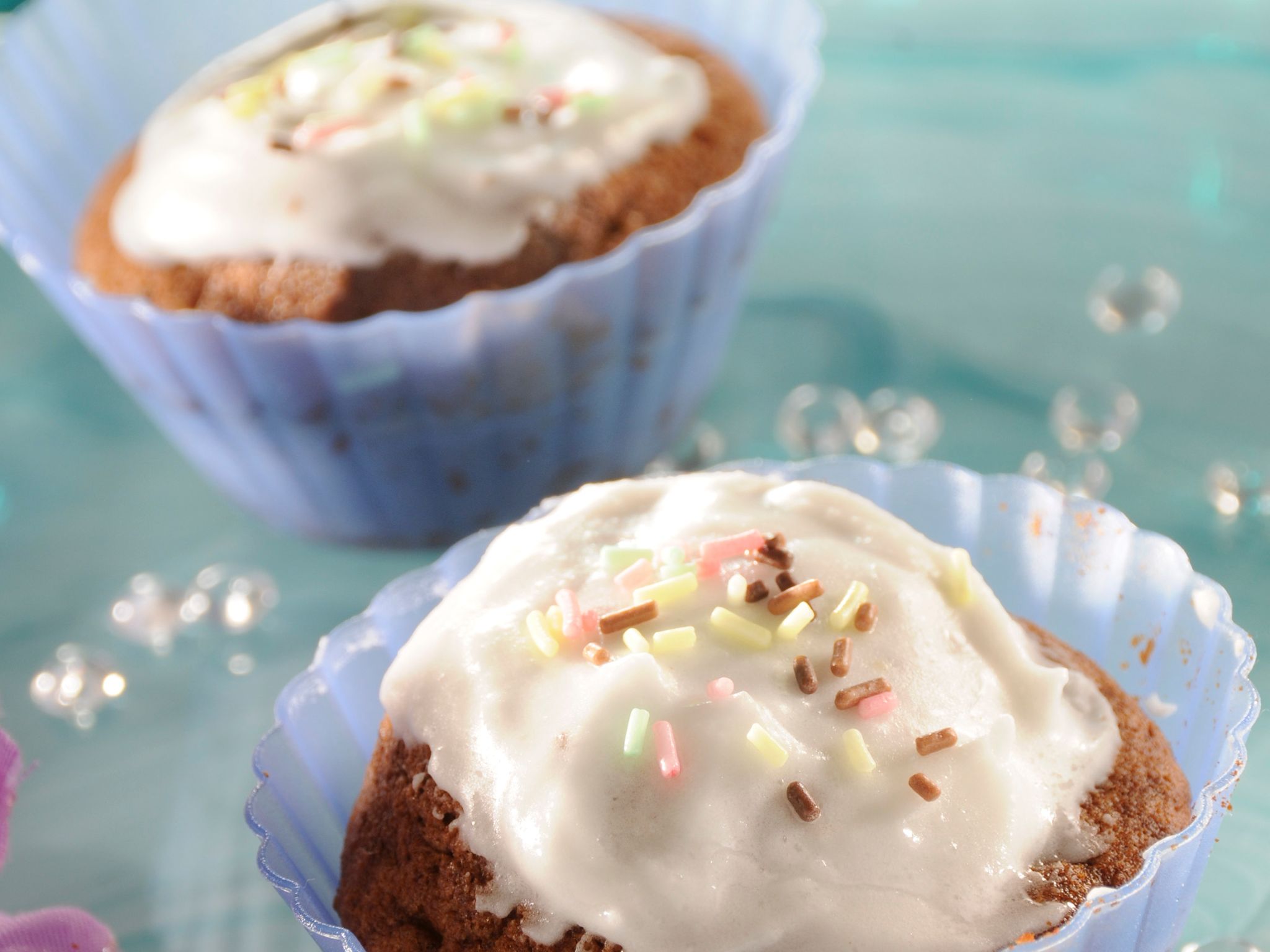 Cupcakes à la vanille : Recette de Cupcakes à la vanille - Marmiton