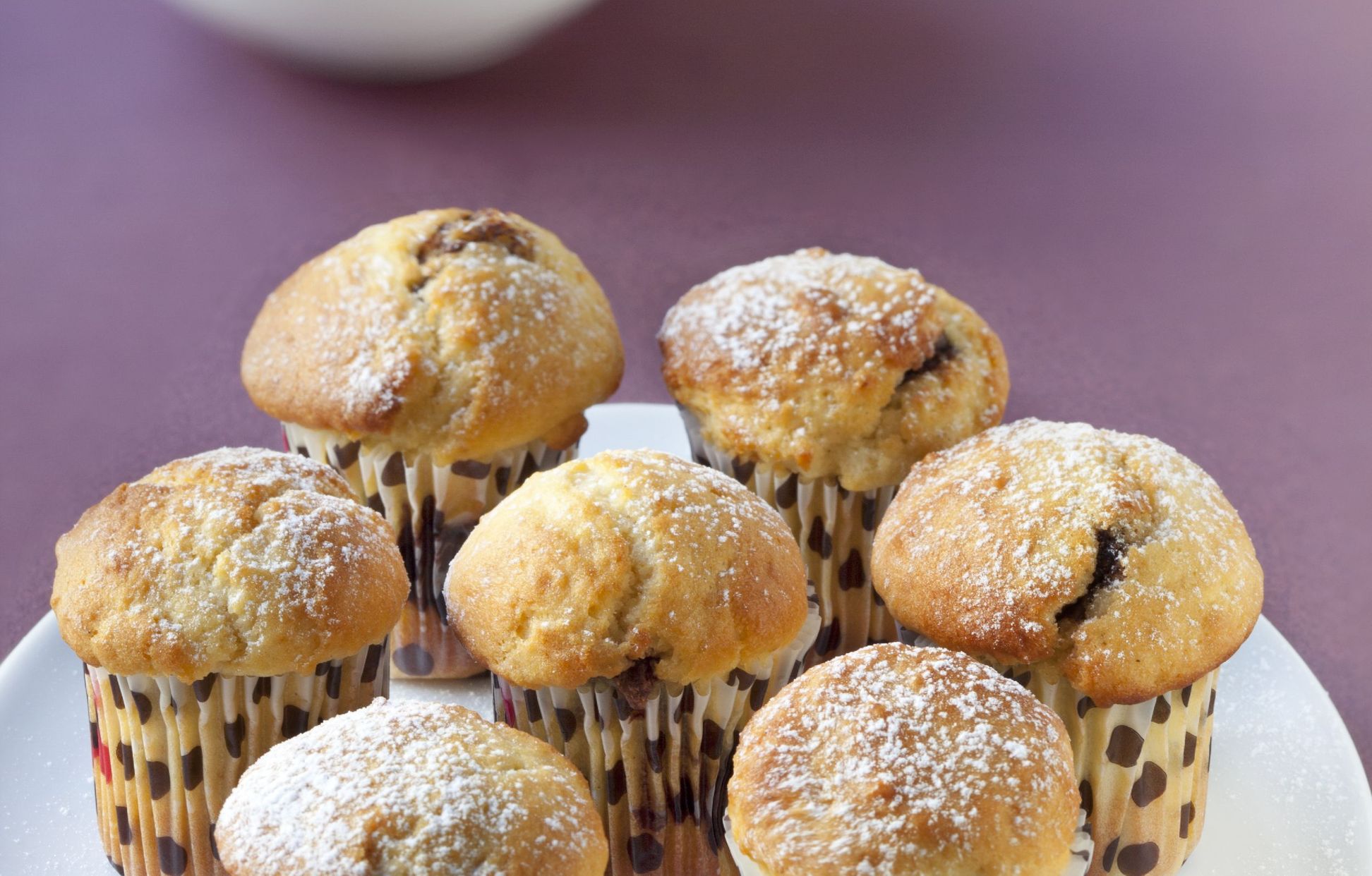 Muffins coeur de Nutella : Recette de Muffins coeur de Nutella - Marmiton