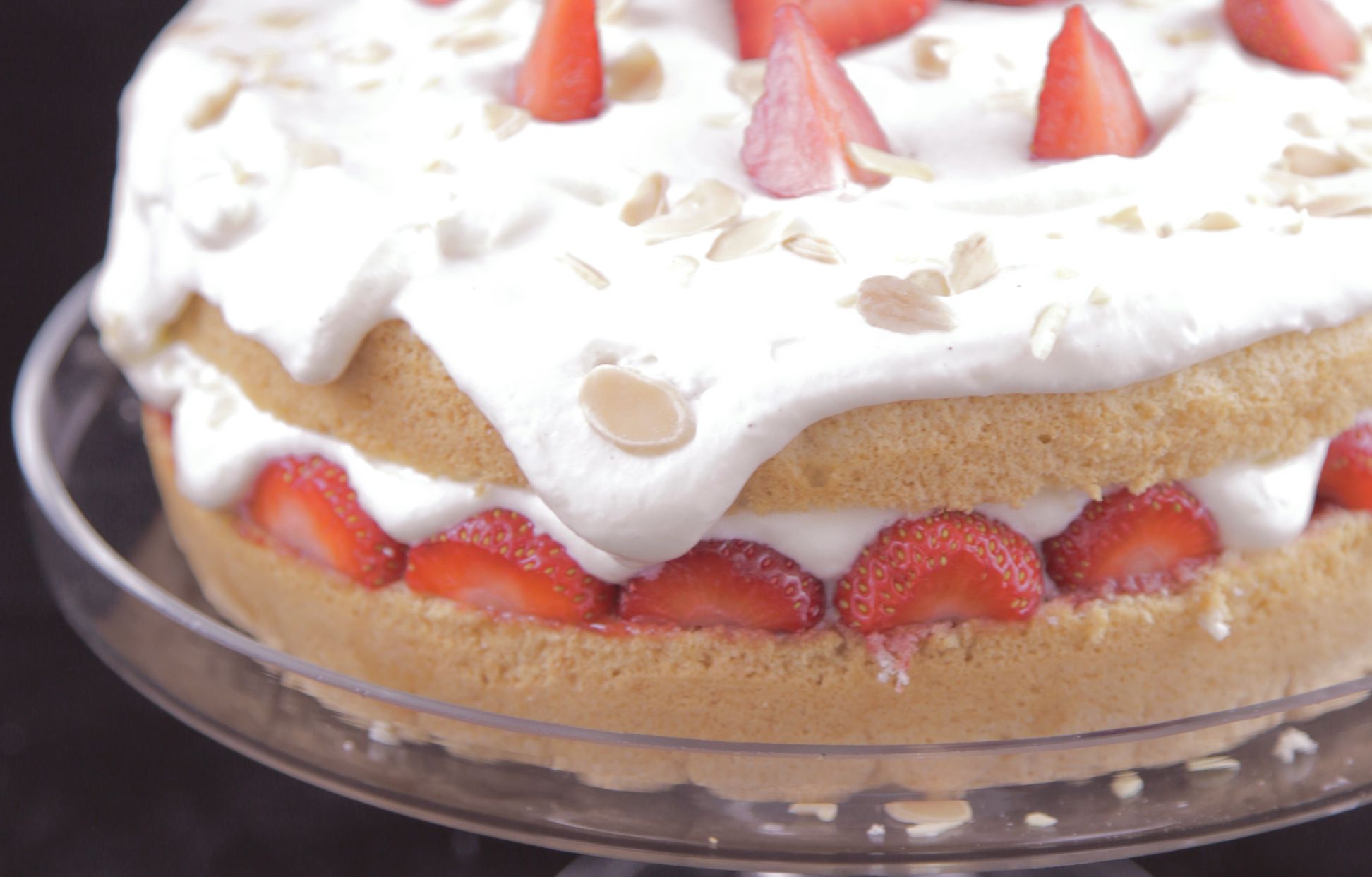 Merveilleux fraisier léger : Recette de Merveilleux fraisier léger ...