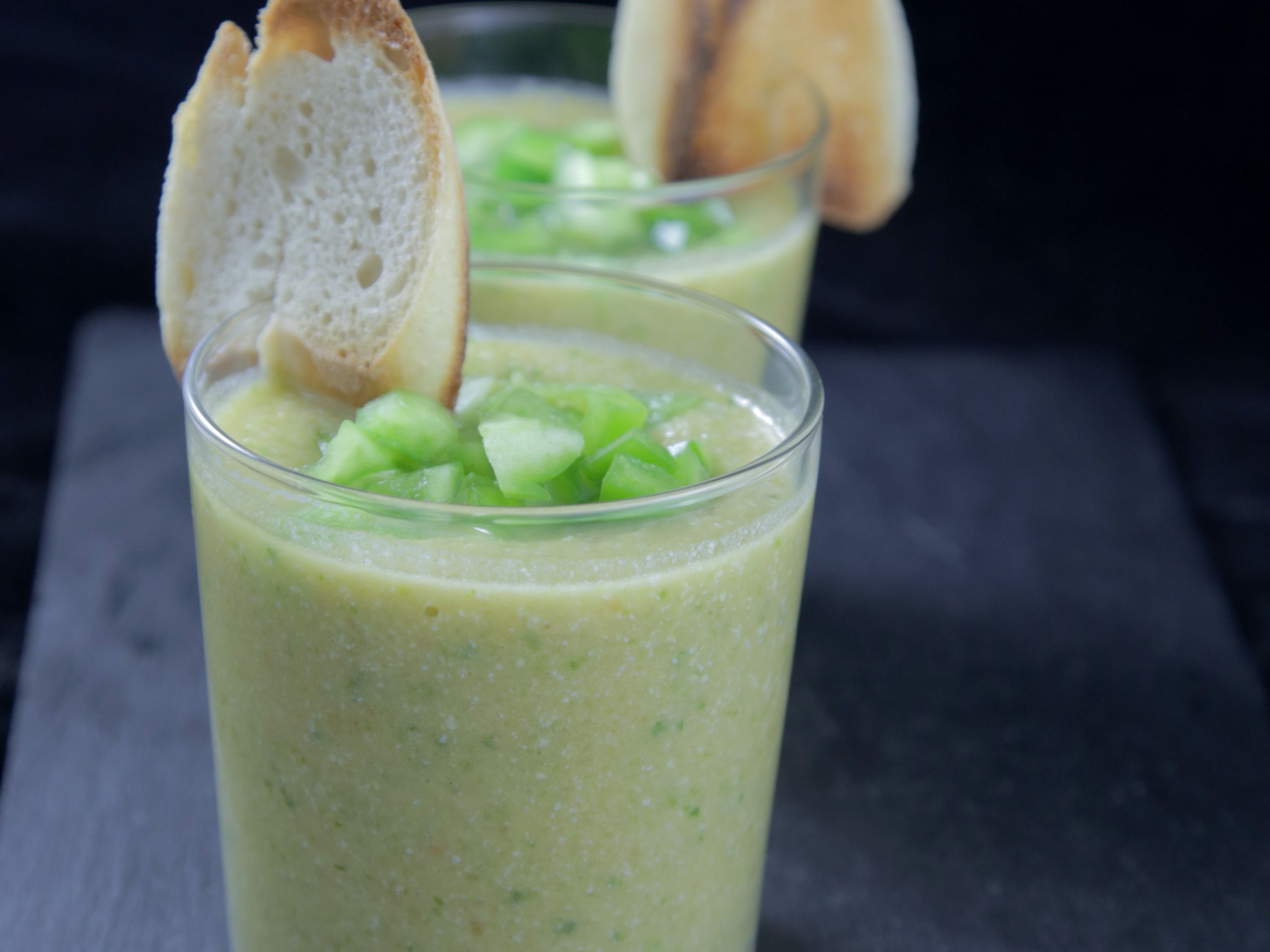 Gaspacho andaluz (de ma maman !) : Recette de Gaspacho andaluz (de ma ...