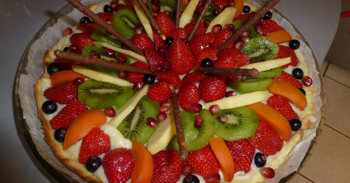 Tarte multi-fruits : recette de Tarte multi-fruits