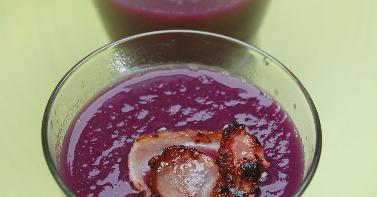 Soupe au chou rouge : recette de Soupe au chou rouge