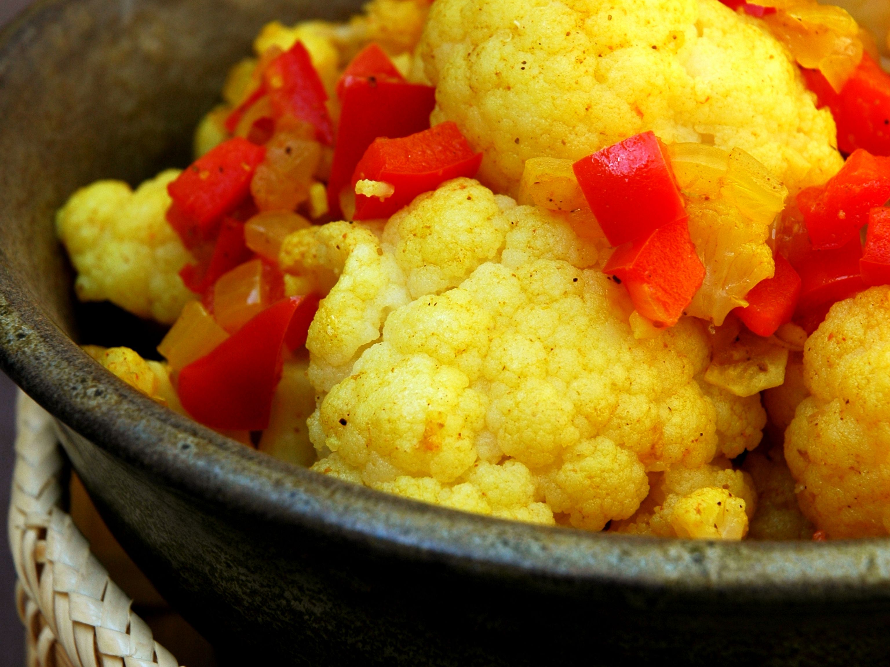 Wok de chou-fleur : Recette de Wok de chou-fleur - Marmiton