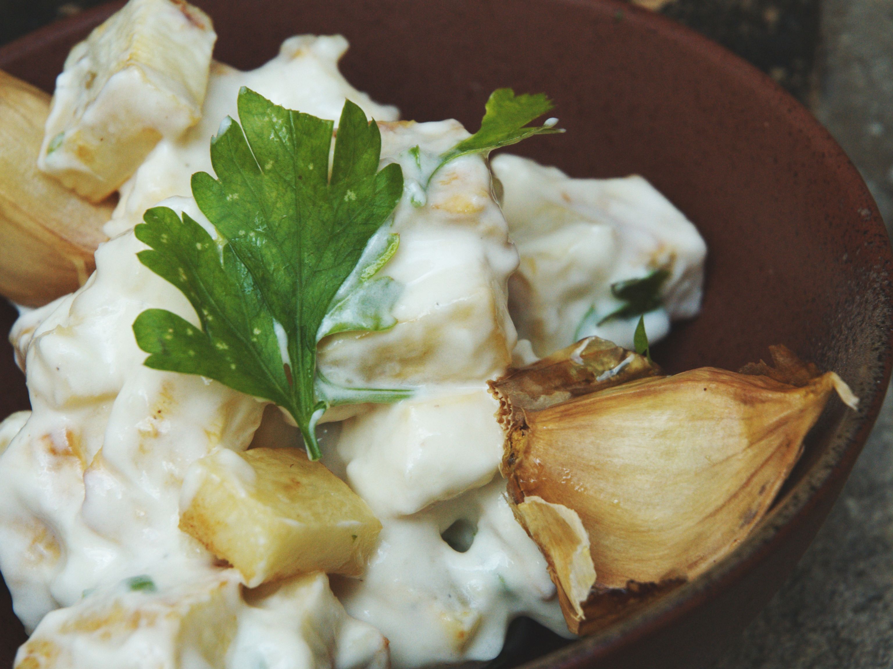 céleri rave rôti à l'ail : Recette de céleri rave rôti à l'ail - Marmiton