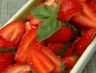 Fraises au basilic : recette de Fraises au basilic