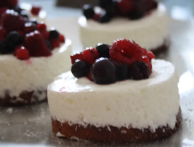 Bavarois léger aux fruits rouges : recette de Bavarois léger aux fruits ...