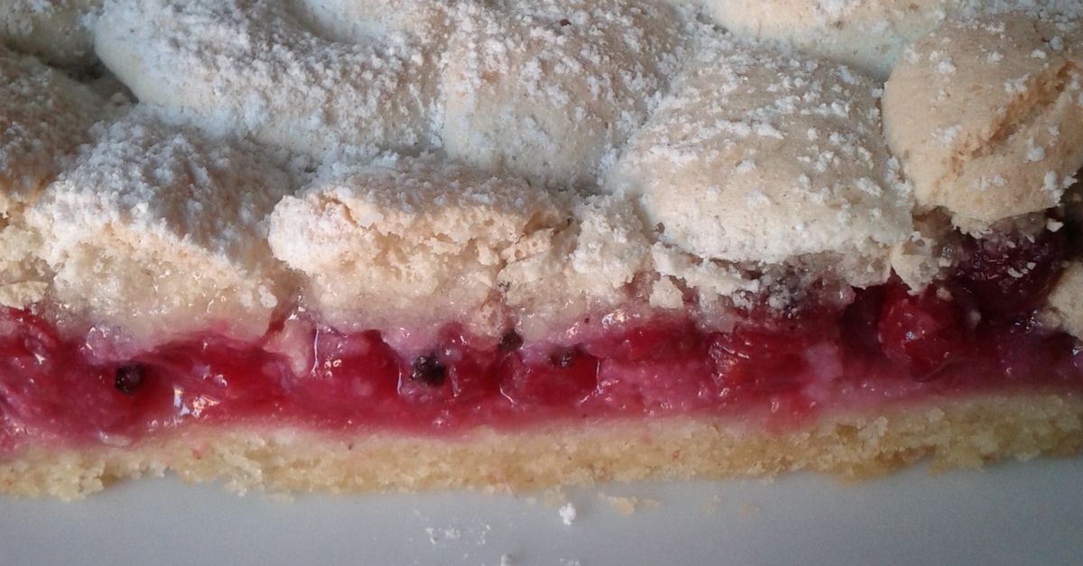 Tarte aux groseilles meringuée à l'alsacienne : recette de Tarte aux ...