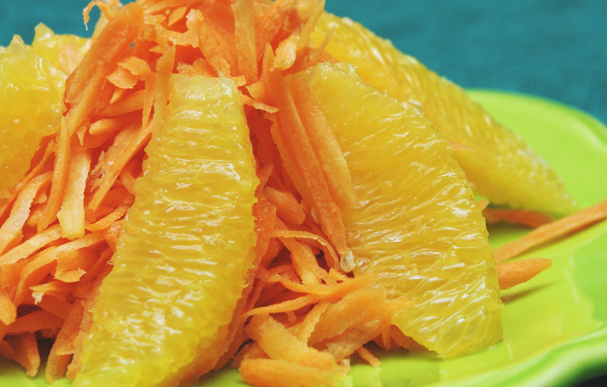 Carottes râpées à l'orange : Recette de Carottes râpées à l'orange ...