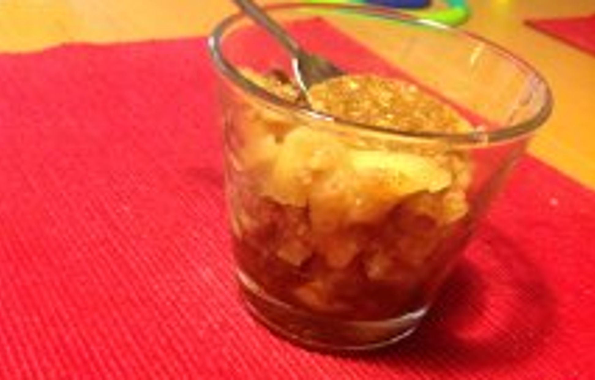 Crumble en verrine façon Jeanne : Recette de Crumble en verrine façon ...