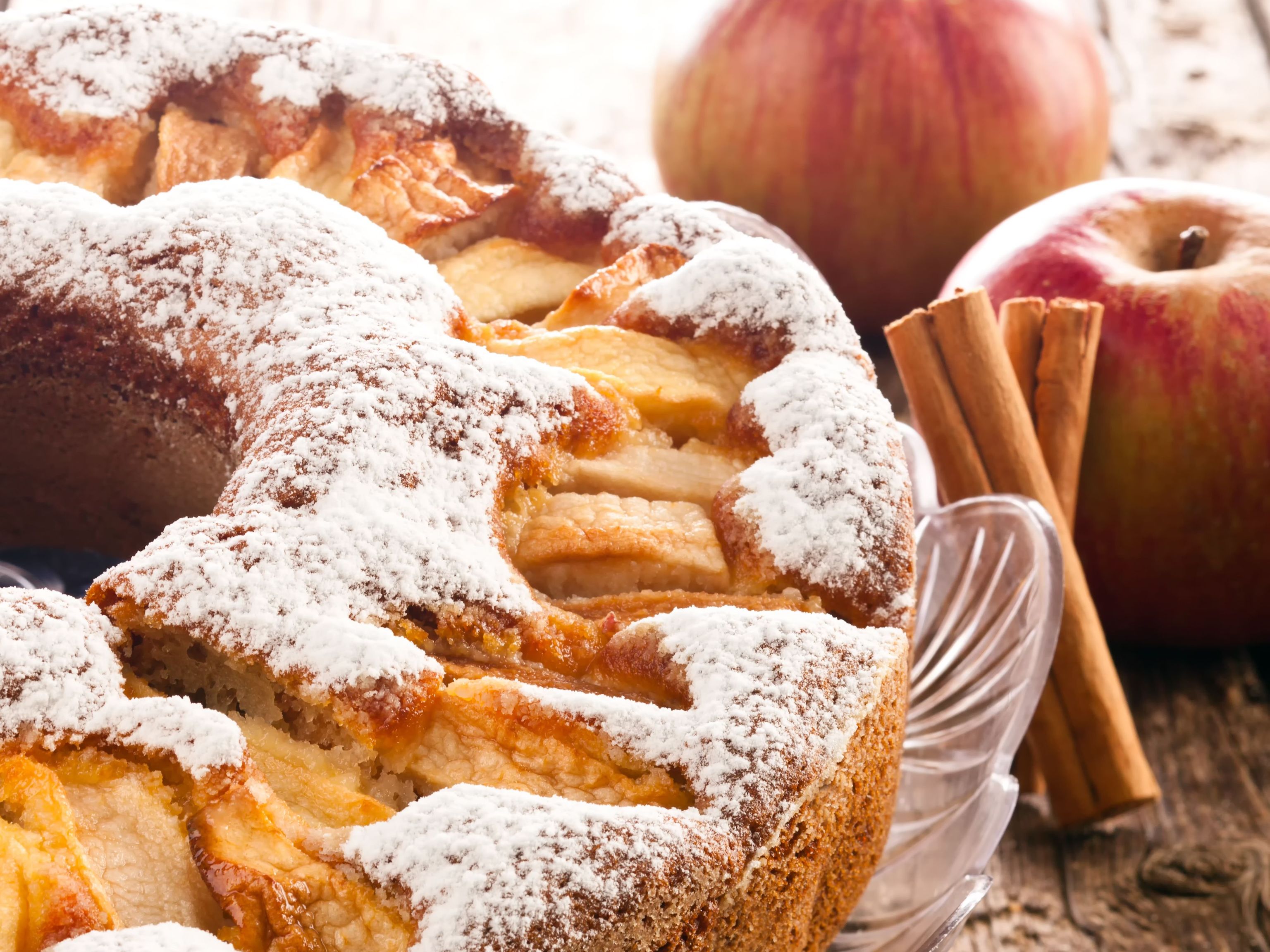 Gâteau pomme-cannelle, ambiance Noël : Recette de Gâteau pomme-cannelle ...