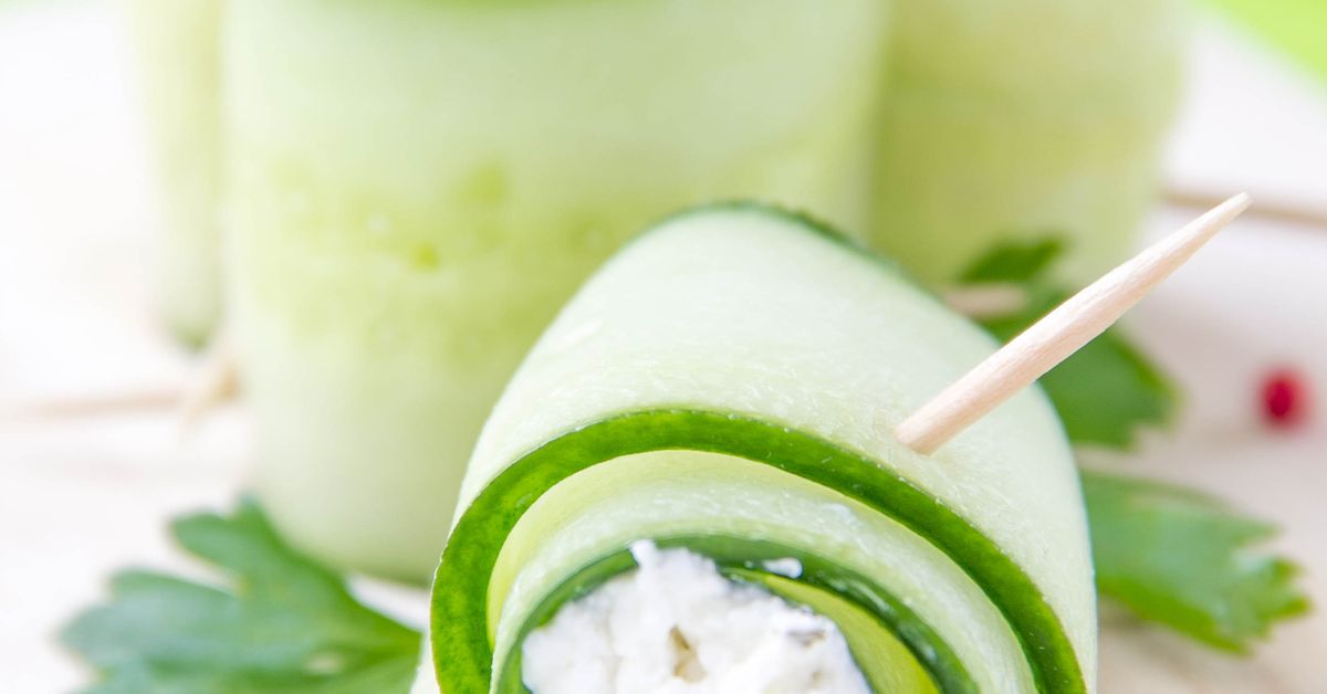 Roulés de concombre : recette de Roulés de concombre