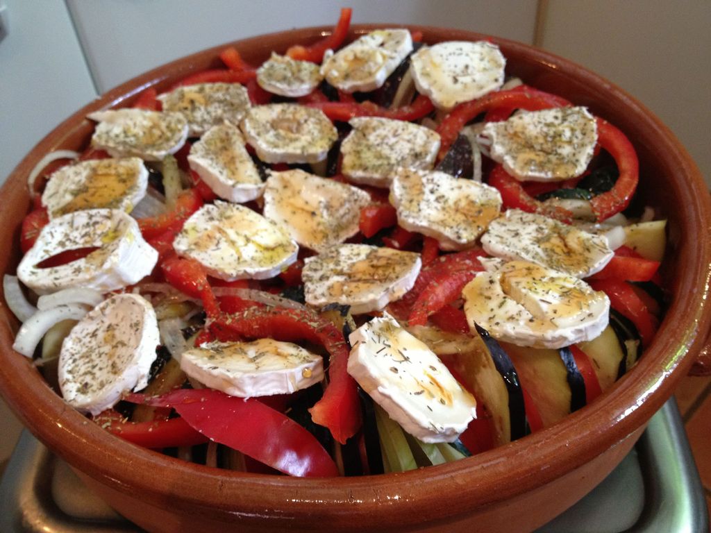 Tian De Légumes Au Chèvre Et Au Miel Recette De Tian De Légumes Au