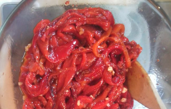 Poivrons grillés à l'huile : Recette de Poivrons grillés à l'huile ...