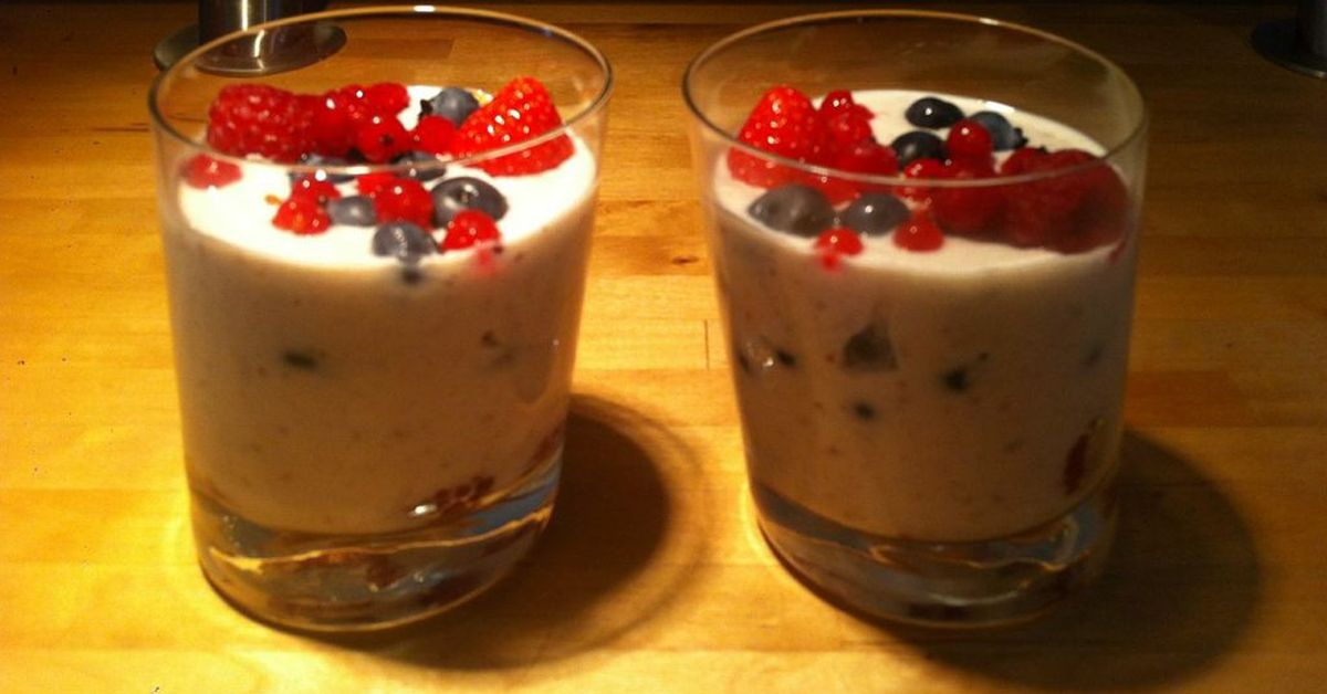 Verrines aux fruits rouges : recette de Verrines aux fruits rouges