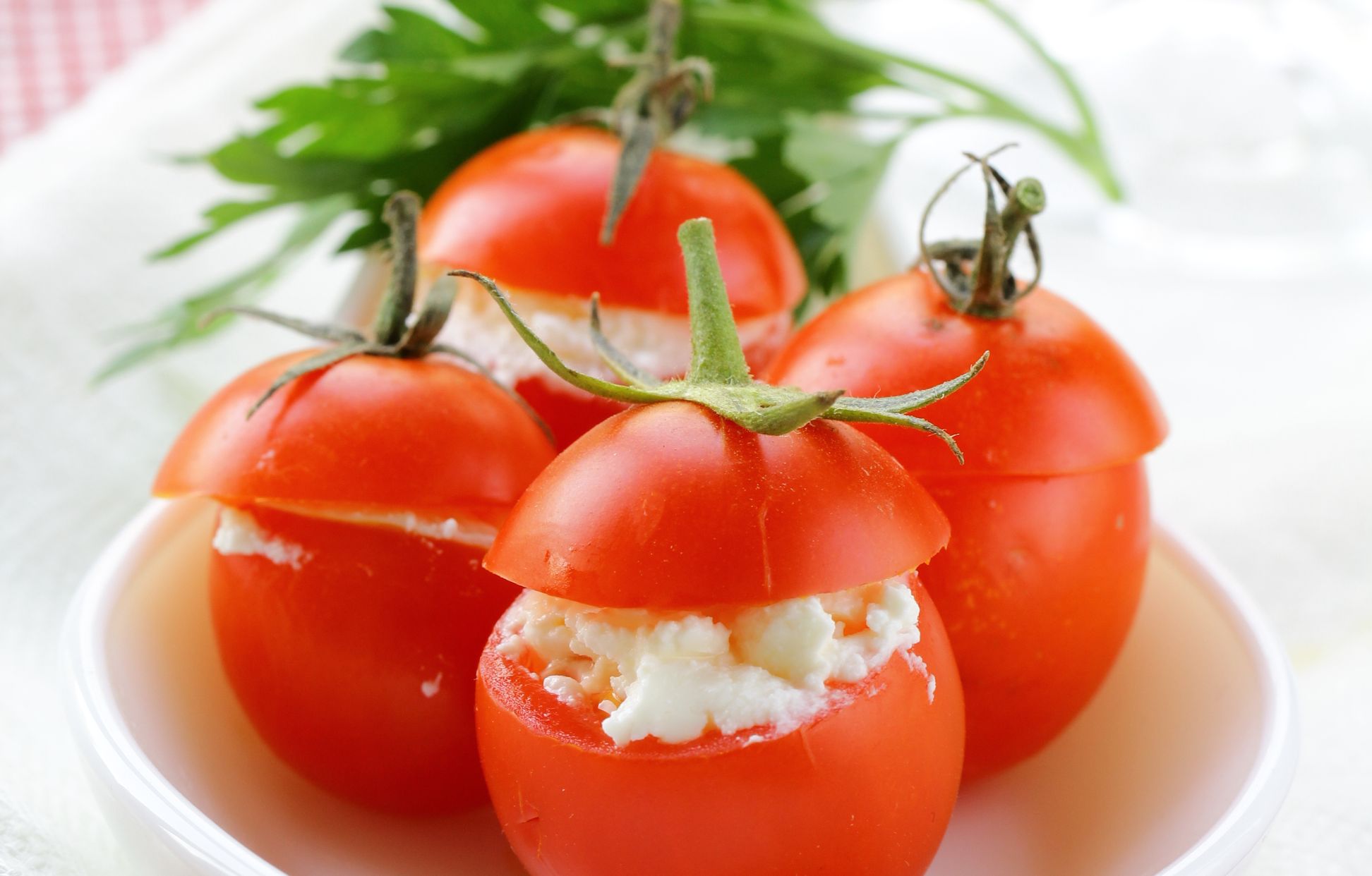 Tomates au chèvre frais : Recette de Tomates au chèvre frais - Marmiton