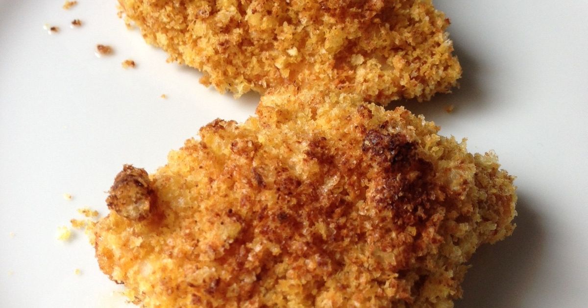 Poulet pané aux cacahuètes : recette de Poulet pané aux cacahuètes