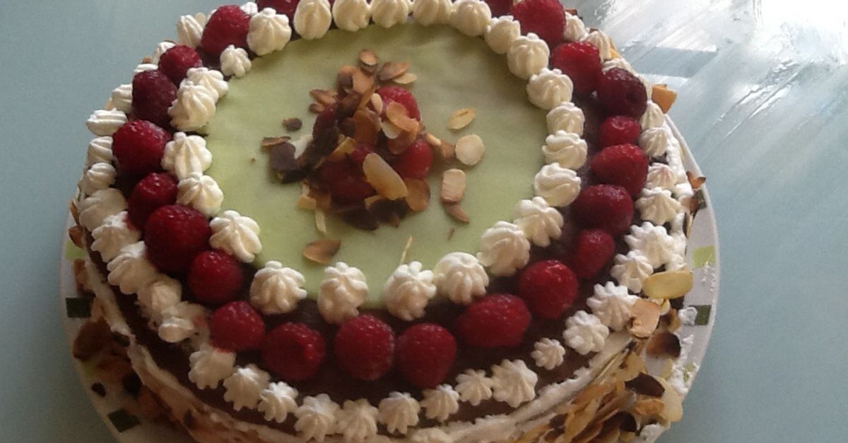 Gâteau de framboisier : recette de Gâteau de framboisier