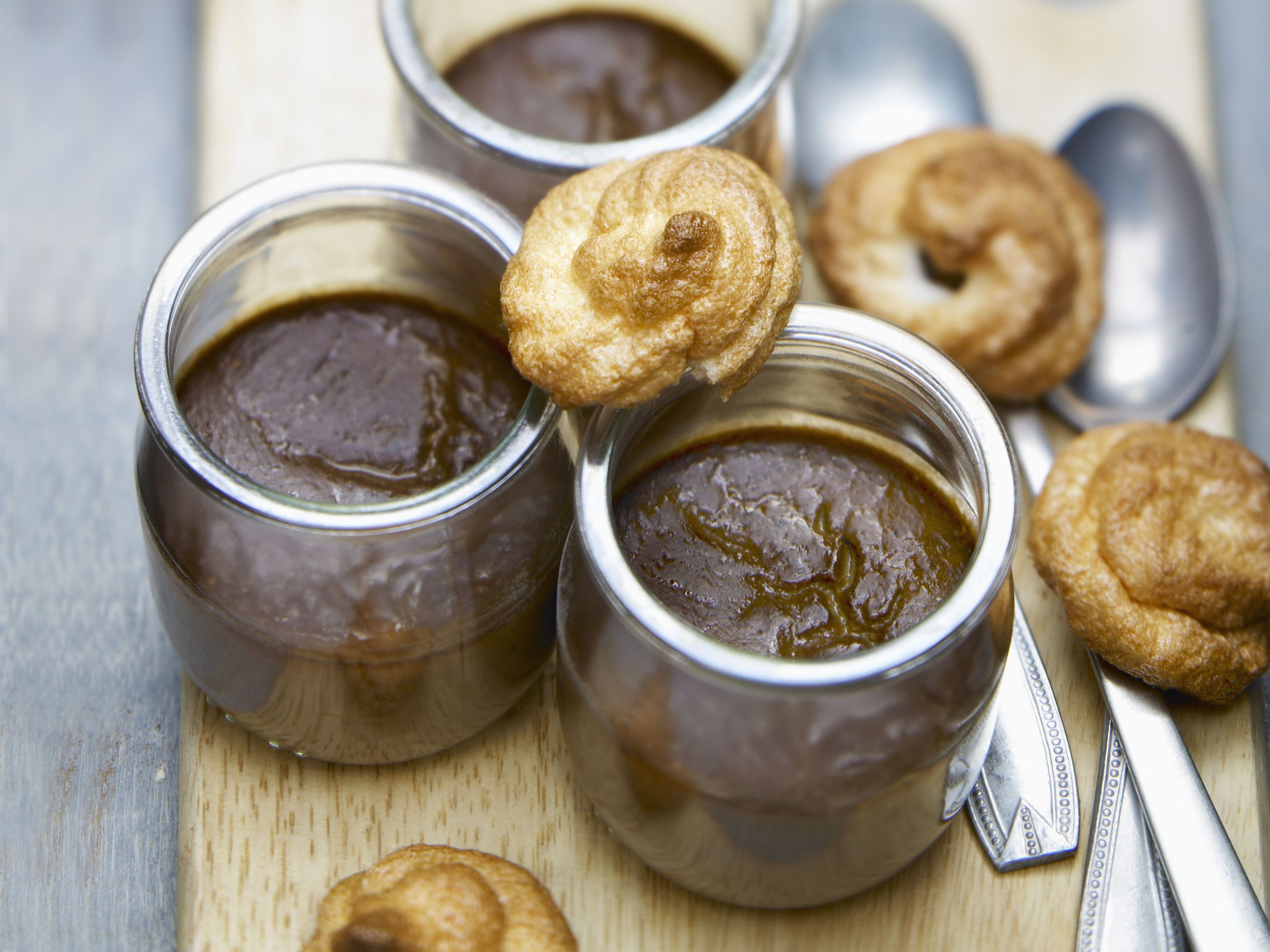 Crème péruvienne choco-caramel et café : Recette de Crème péruvienne ...